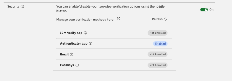 IBMiDでパスキーを設定する方法 – Yuma Shimakawa Blog